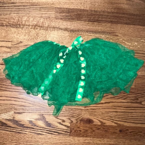 Source Unknown | Skirts | Green Shamrock Tutu | Poshmark